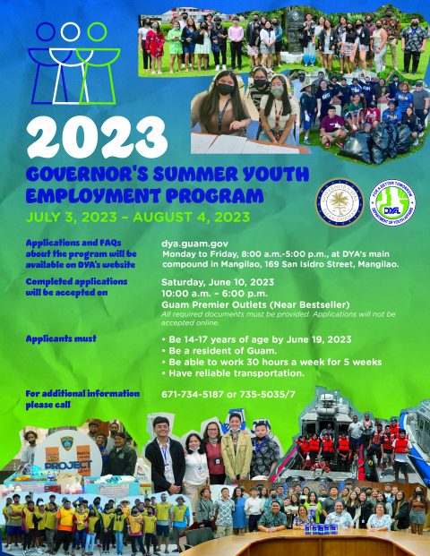 DYA | The Department of Youth Affairs